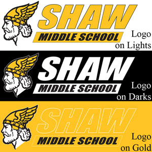 Shaw Middle School Youth Pullover Hooded Sweatshirt with Stripe | Shaw ...