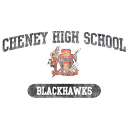 Cheney High School 100% Cotton T-Shirt | Cheney High School