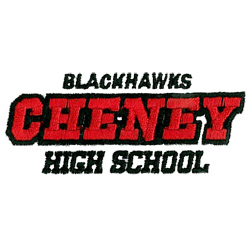 Cheney High School Chevron Curved Cap | Cheney High School