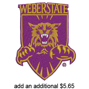 Weber State University Embroidered Port & Company® - Full-Zip Hooded ...