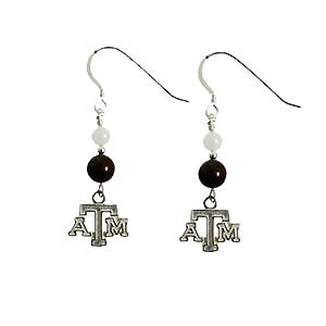 Texas A&M Color Dangle Earrings | Texas A&M University