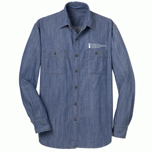 AIU Denim Shirt with Patch Pockets | AIU Virtual
