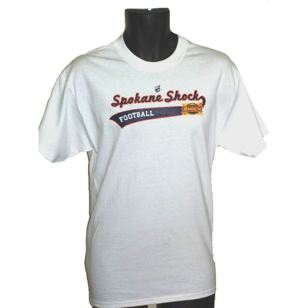 Spokane Shock 100% Cotton T-Shirt | Spokane Shock Arena Football