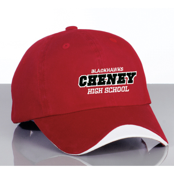 Cheney High School Chevron Curved Cap | Cheney High School