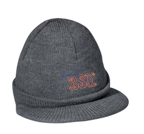 Boise State Broncos Embroidered Knit Hat with Bill | Boise State Broncos