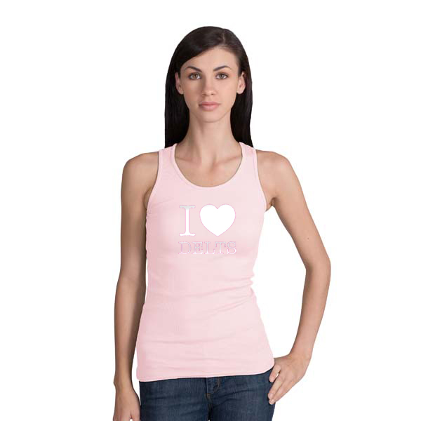 Delta Tau Delta Screen Printed Ladies' Long Boy Beater Tank | Delta Tau ...