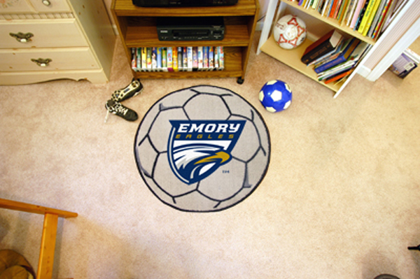 Emory University Round Soccer Ball Mat | Emory University