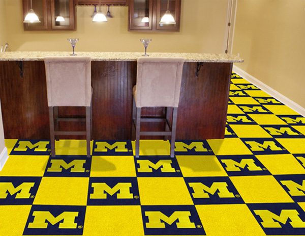 University of Michigan Carpet Team Tiles | University of Michigan