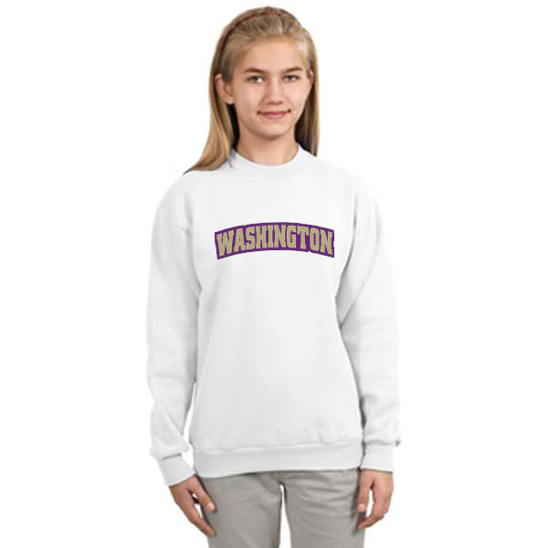 University of Washington Huskies Tackle Twilled Youth Crewneck ...