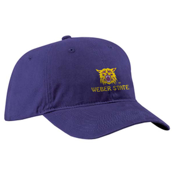 Weber State University Embroidered Port & Company® - Brushed Twill Low ...