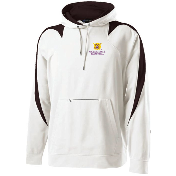 Weber State Basketball Embroidered Holloway® Chaos Performance Fleece ...