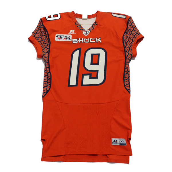 Spokane Shock Authentic Game Worn Jersey - #19 Killeen | Shock Jerseys